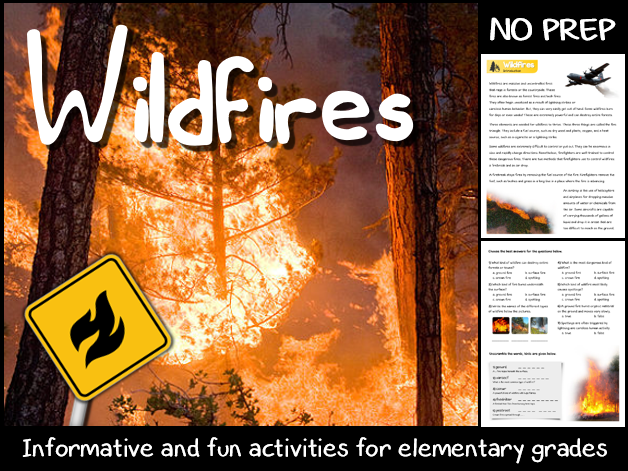 Wildfires by willemmacau - Teaching Resources - Tes