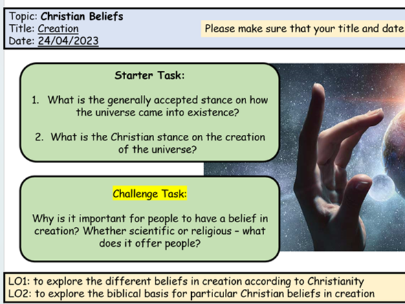 Christian Beliefs and Practices PowerPoint Lessons | Teaching Resources