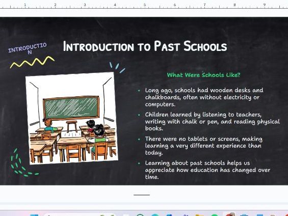 How Was School Different In the Past? - 20 Slide Lesson | Teaching ...