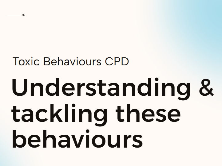 Understanding Toxic Behaviours | Teaching Resources