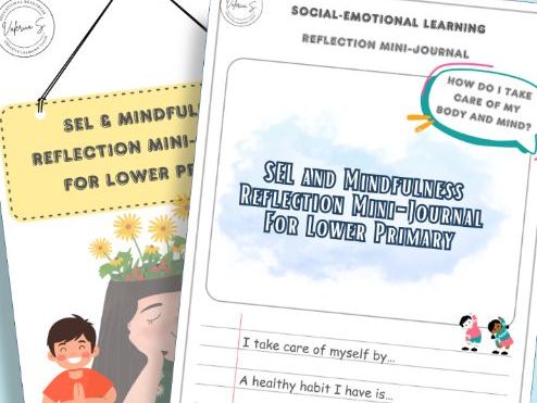 SEL & Mindfulness Reflection Mini-Journal for Lower Primary | Teaching ...