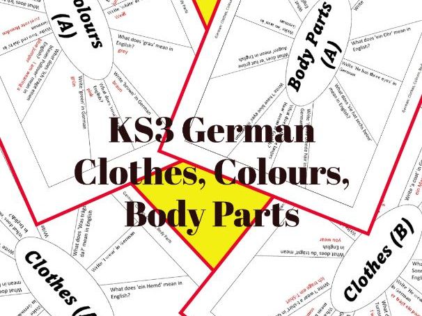 KS3 German Revision Clocks Worksheets | Teaching Resources