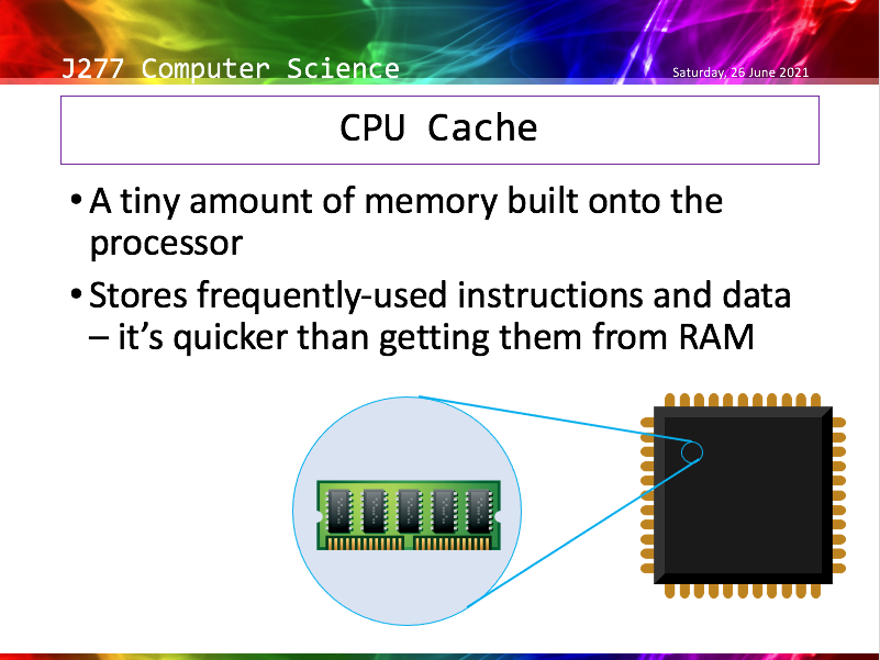 J277 OCR 1.1 Architecture of the CPU | Teaching Resources