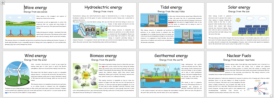Year 7 Energy - L2 Energy resources (Lesson) | Teaching Resources