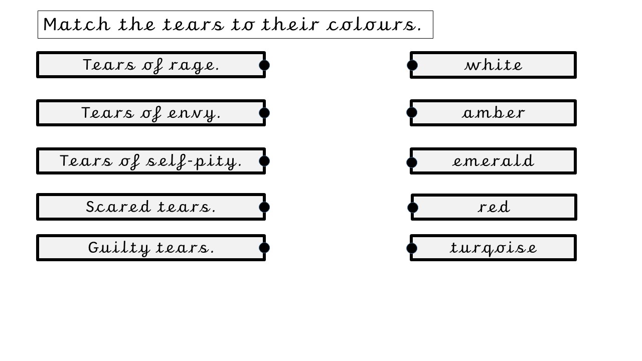 Whole Class Reading Year 3 Year 2 - The Tear Thief | Teaching Resources