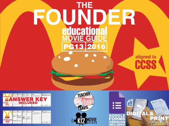 The Founder Movie Guide | Questions | Worksheet (PG13 - 2016 ...