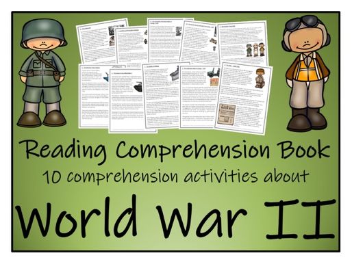UKS2 History - World War II Reading Comprehension & Writing Mega Bundle ...