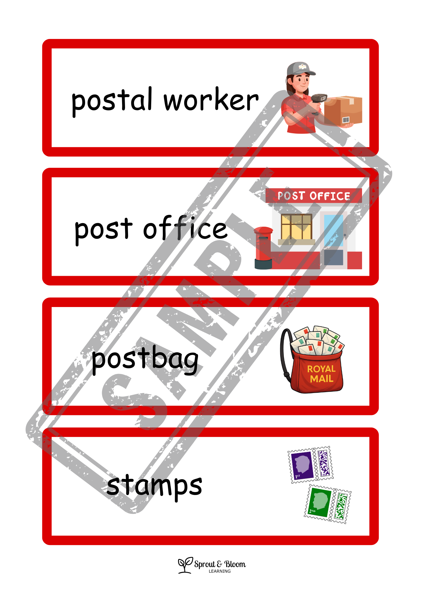 Post Office Role Play Resources EYFS and KS1 | Teaching Resources