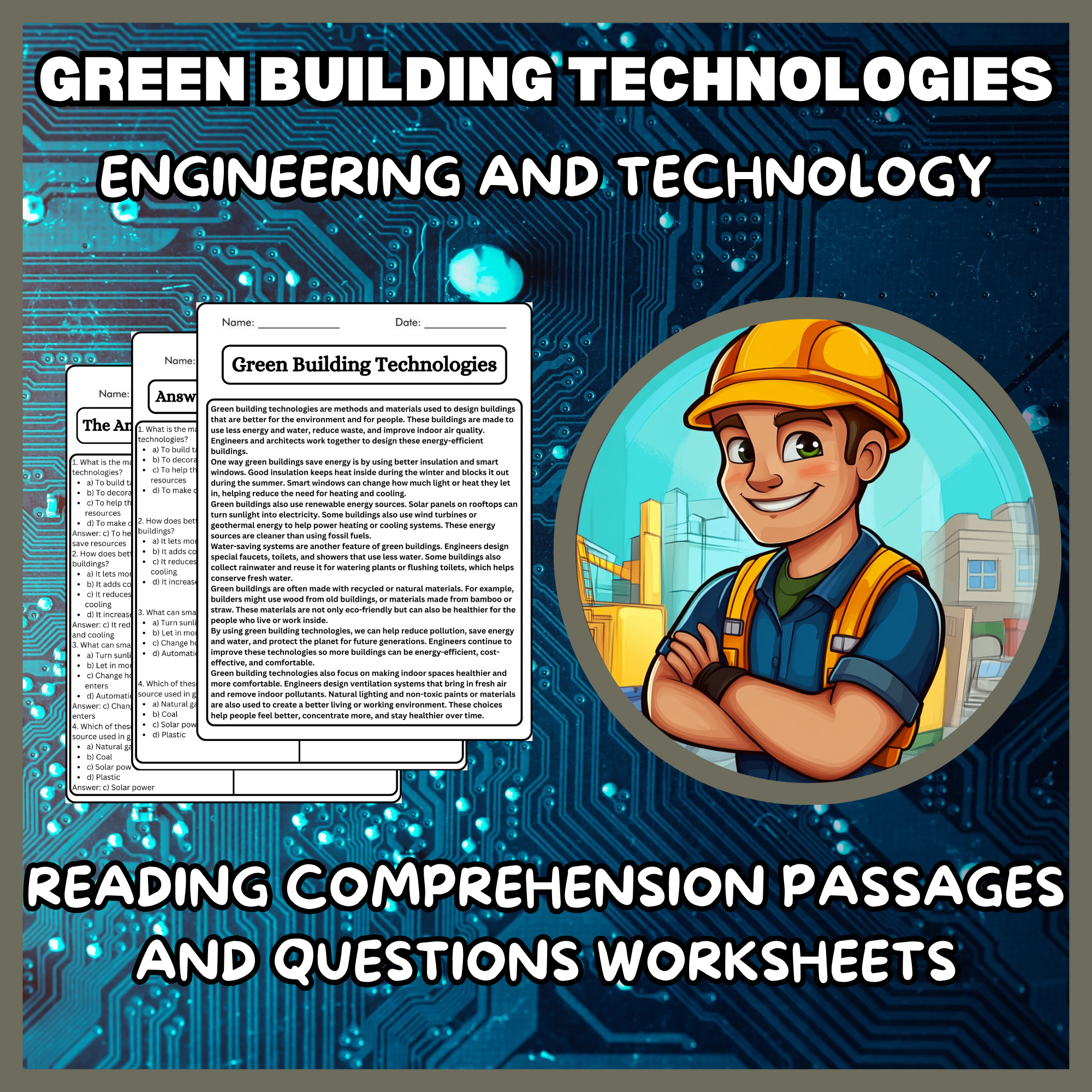 Green Building Technologies - Engineering and Technology Reading ...