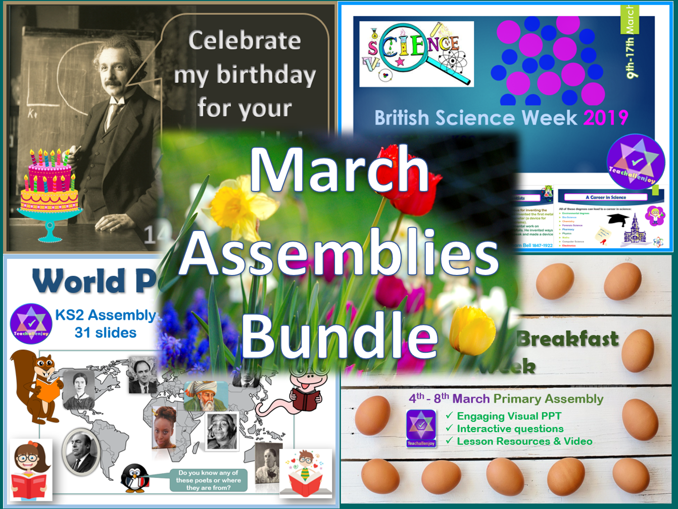 March Assemblies Bundle | Teaching Resources