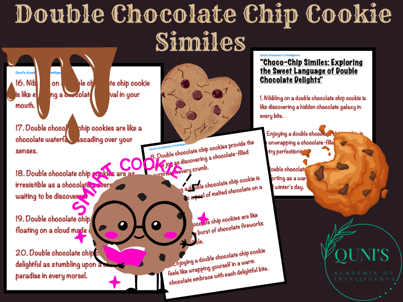 "Choco-Chip Similes: Exploring the Sweet Language of Double Chocolate ...