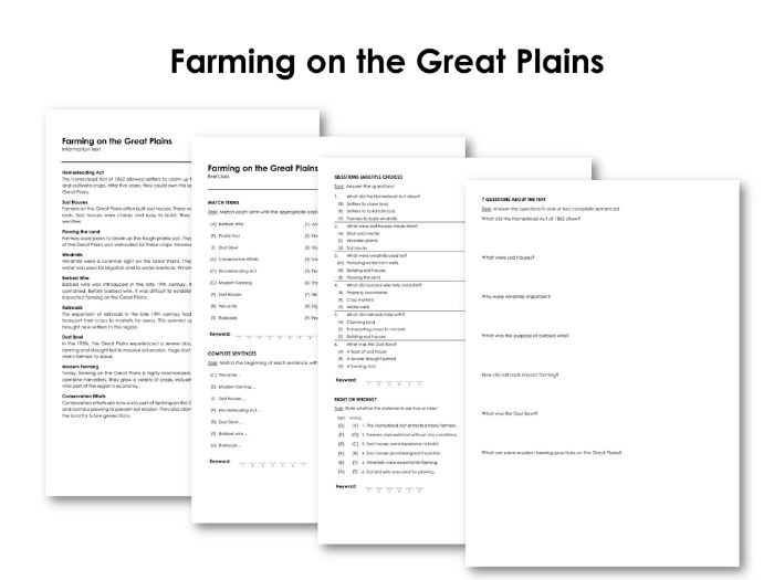 Farming on the Great Plains | Teaching Resources