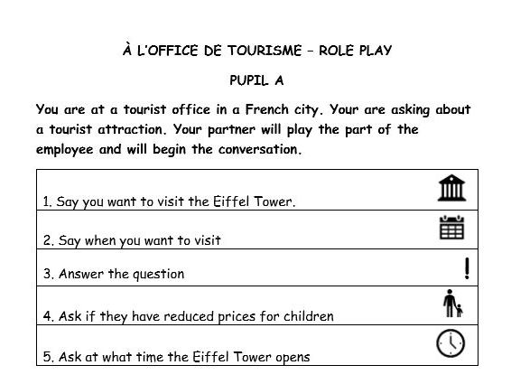 cie igcse french oral