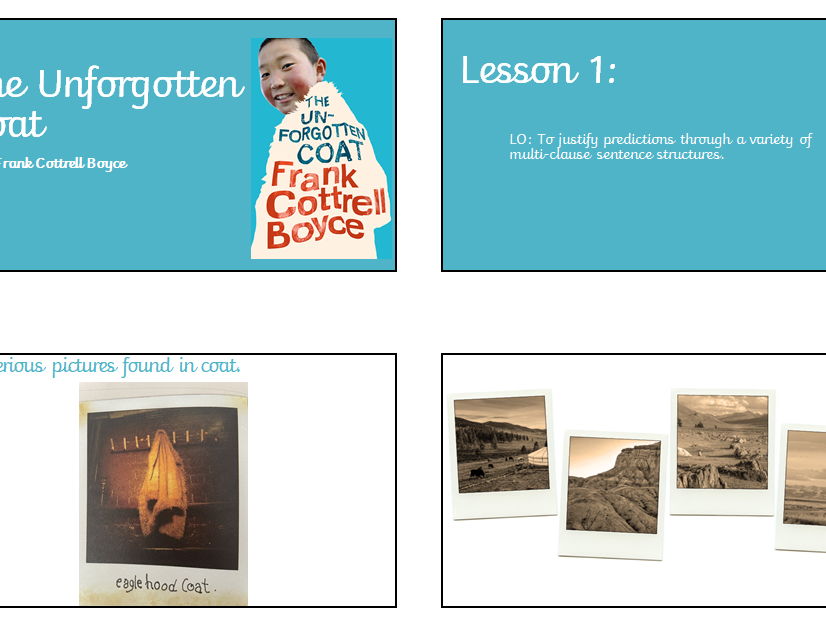 UKS2 English Unit: The Unforgotten Coat | Teaching Resources