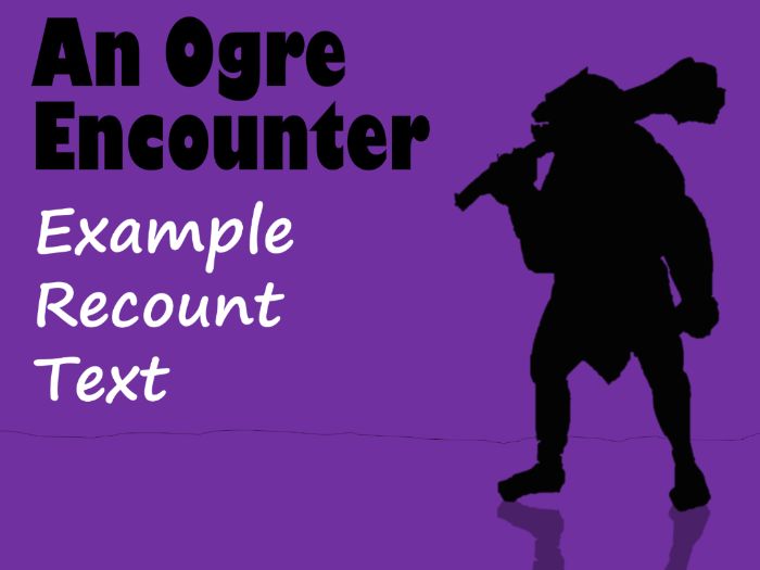 Ogre 4 Example Fiction and Non-Fiction Texts BUNDLE with Feature ...