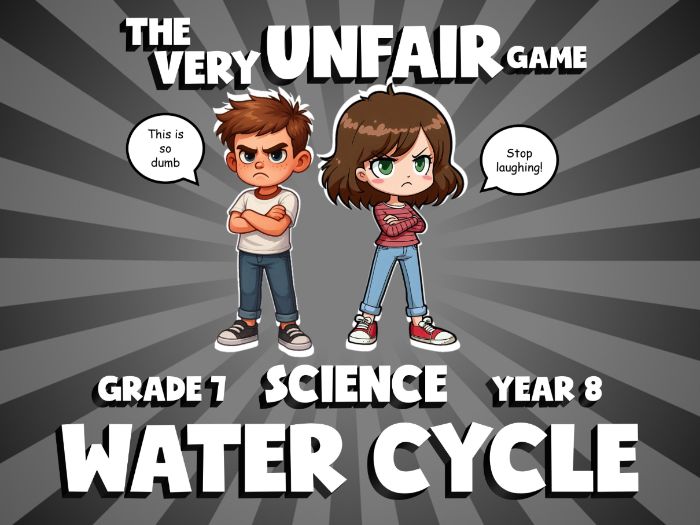Water Cycle VERY UNFAIR GAME | No-Prep Year 8 Science Review Activity ...