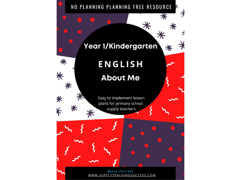 Supply Teaching Lesson Plan Year 1 English Teaching Resources Supply Teaching Lesson Plan Year 1 English Teaching Resources