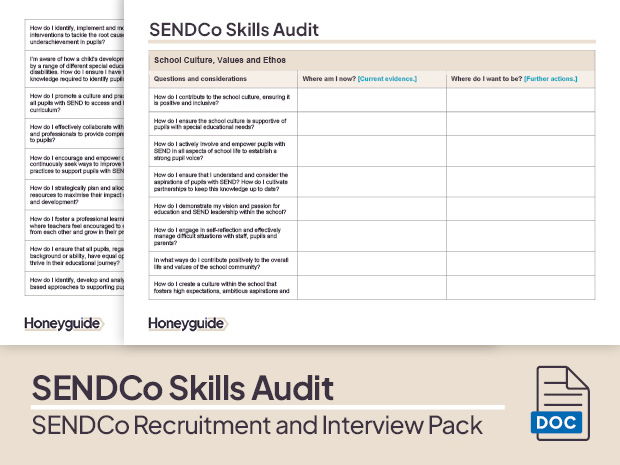 SENDCo Skills Audit | Teaching Resources