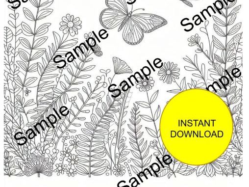 Butterfly Mindfulness Colouring Book | Teaching Resources