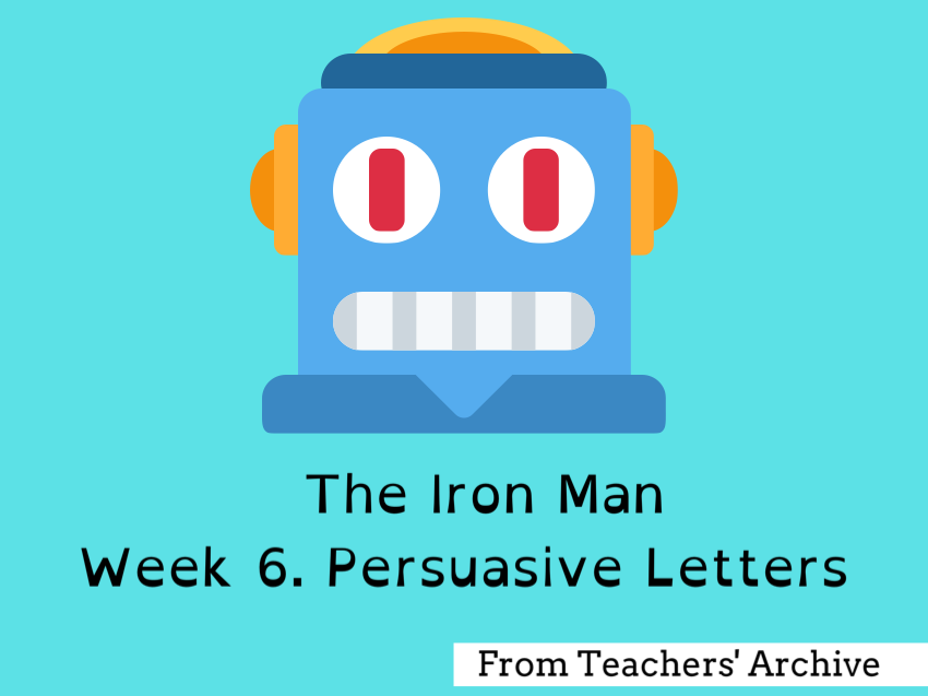The Iron Man. Full half term literacy inc planning and resources ...