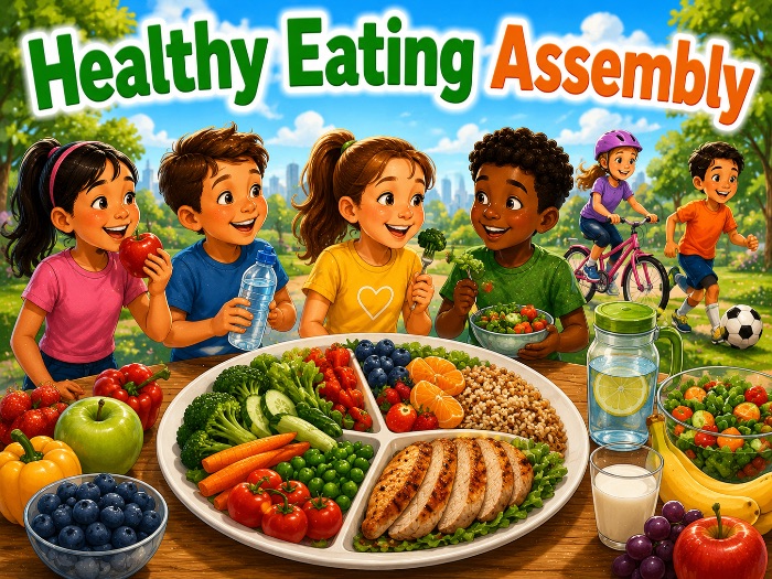 Healthy Eating Assembly — EYFS/KS1 | Script + PowerPoint | Teaching ...