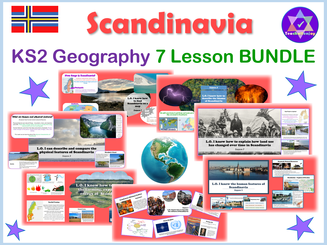 Scandinavia Geography Unit KS2 | Teaching Resources