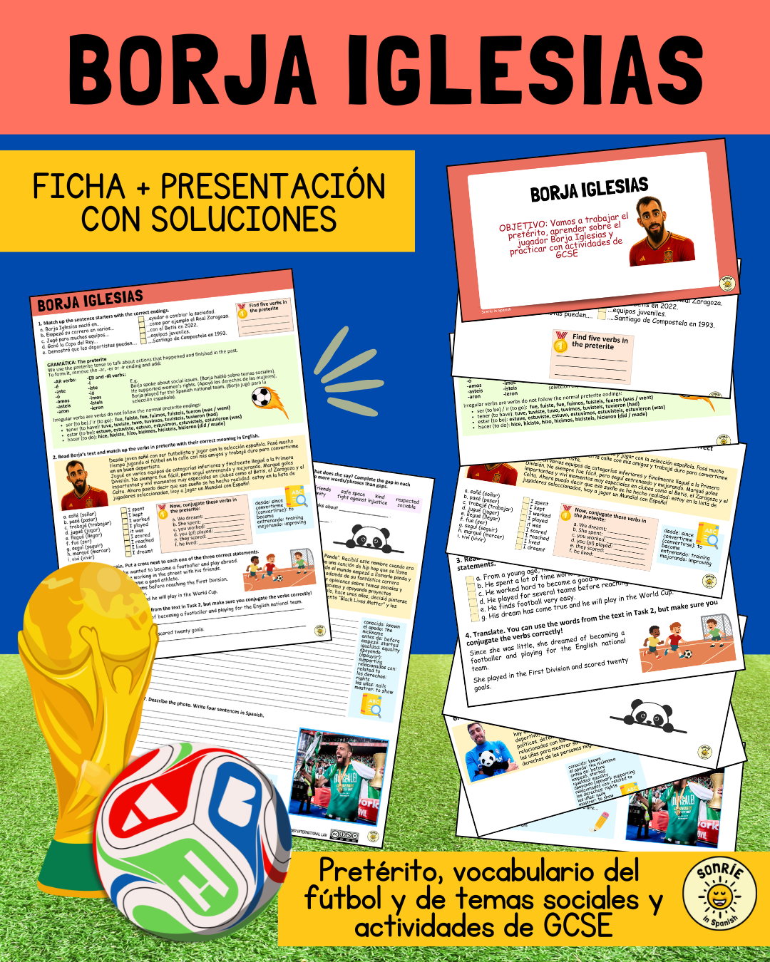 Borja Iglesias Mundial Football World Cup Spanish presentation ...