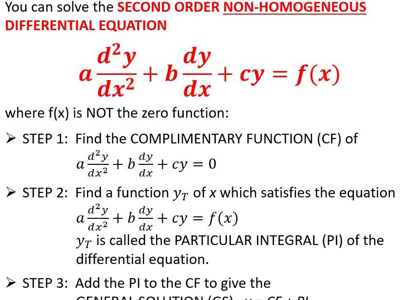 How To Solve Initial Value Problem second Order Differential Equations 