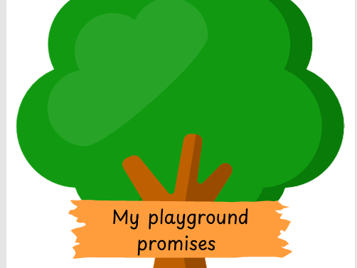 Playground Promise Tree | Teaching Resources