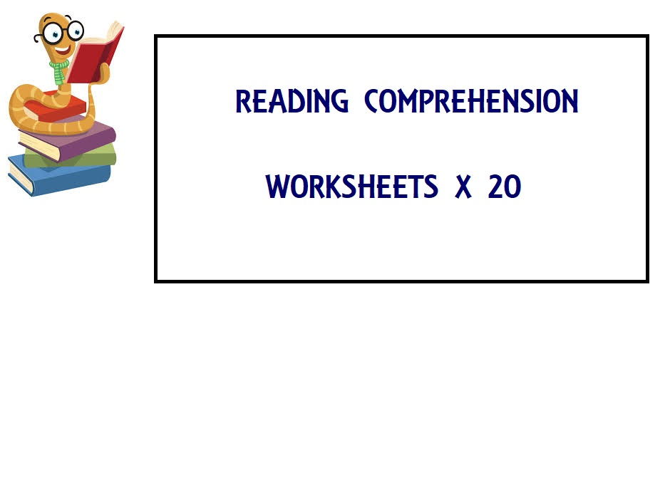 Reading Comprehension Worksheets ESL X 20 SAVE 50 Teaching Resources