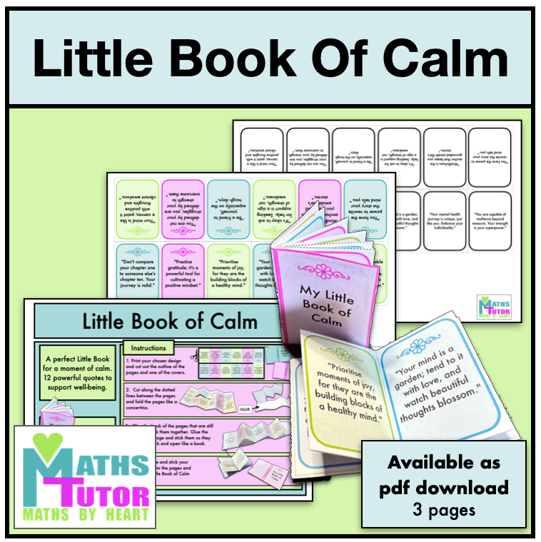 Little Book of Calm - Mindfulness Quotes | Teaching Resources