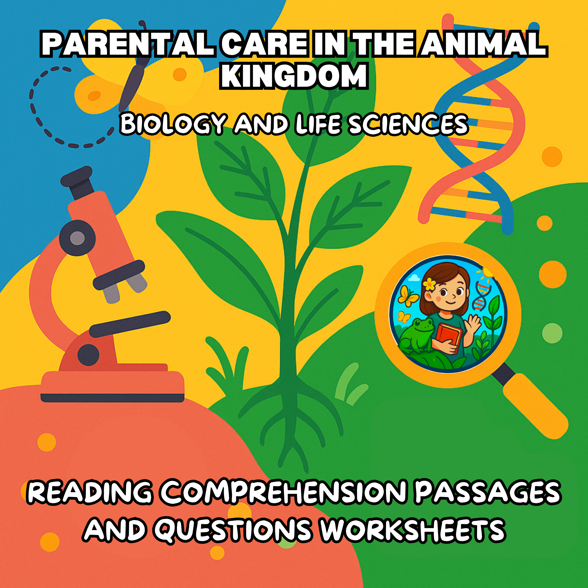 Parental Care in the Animal Kingdom Reading Comprehension Passages ...