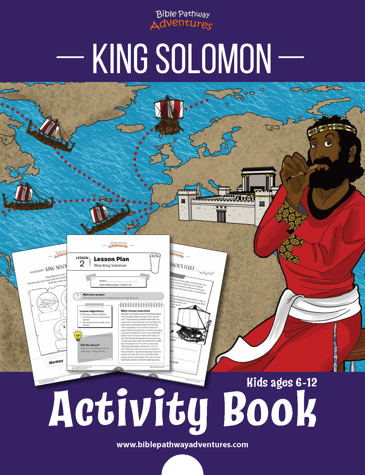 King Solomon Activity Book | Teaching Resources