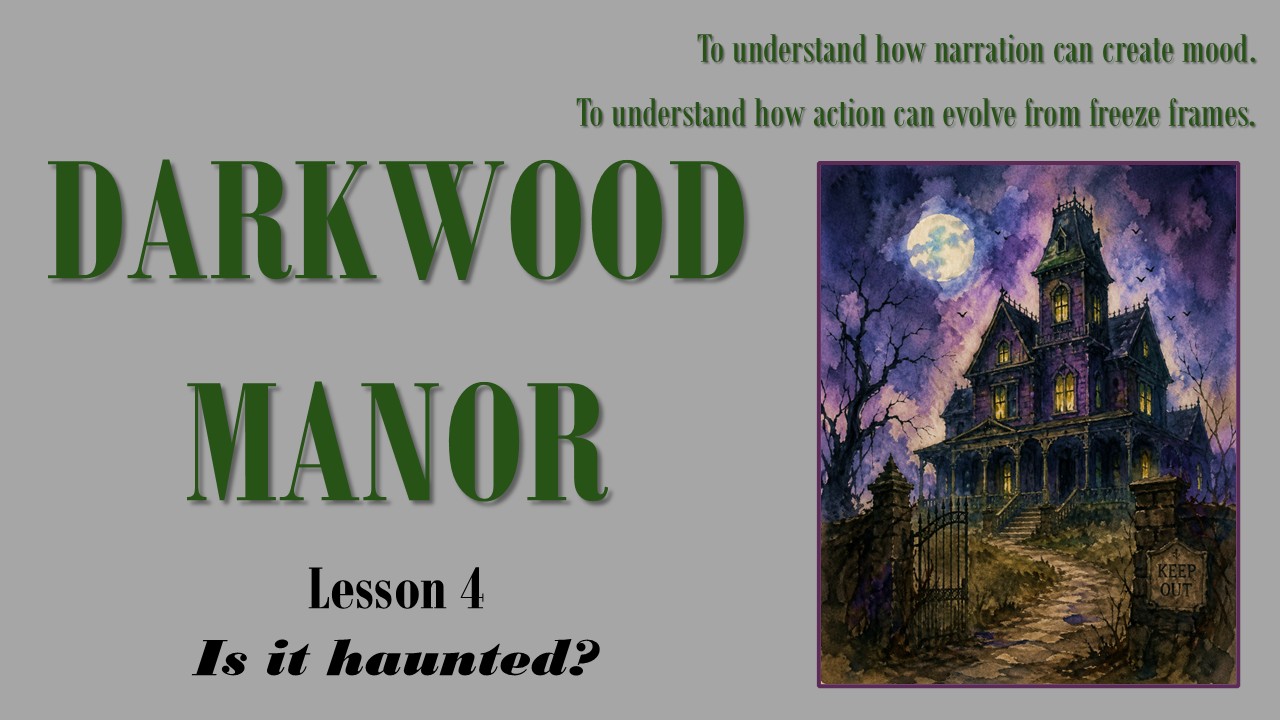 Darkwood Manor (A Haunted House Story): Extensive Drama resource pack ...