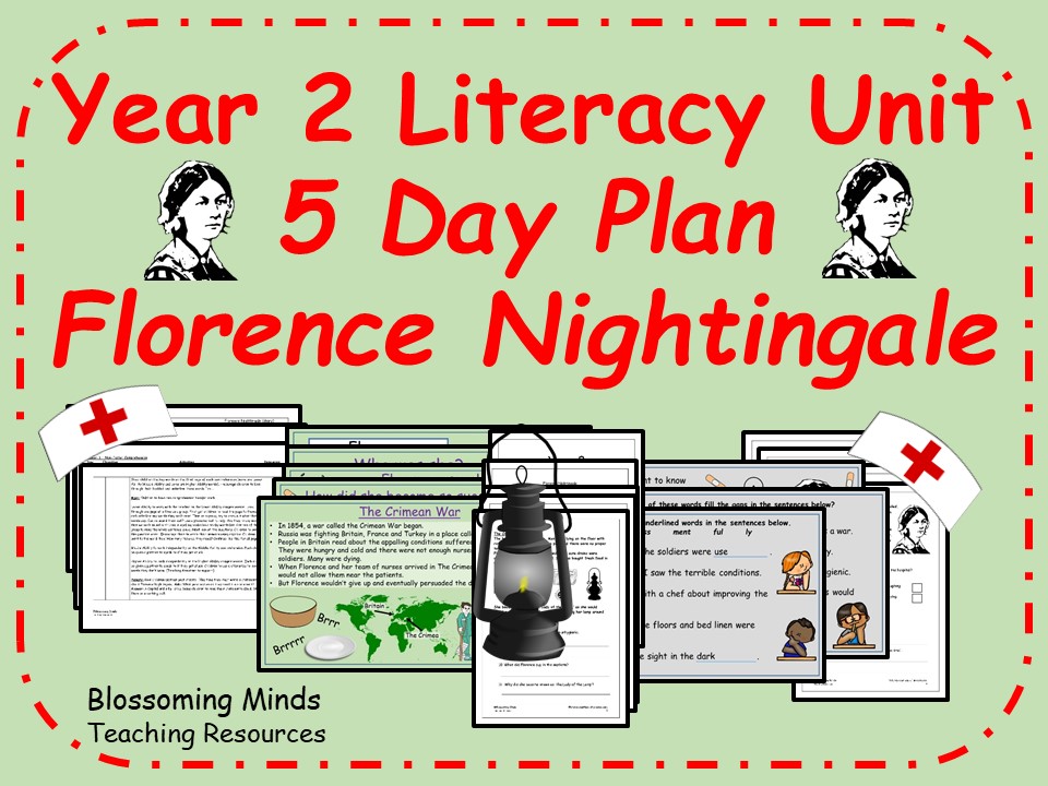 Florence Nightingale - Year 2 Literacy 5 day plan | Teaching Resources