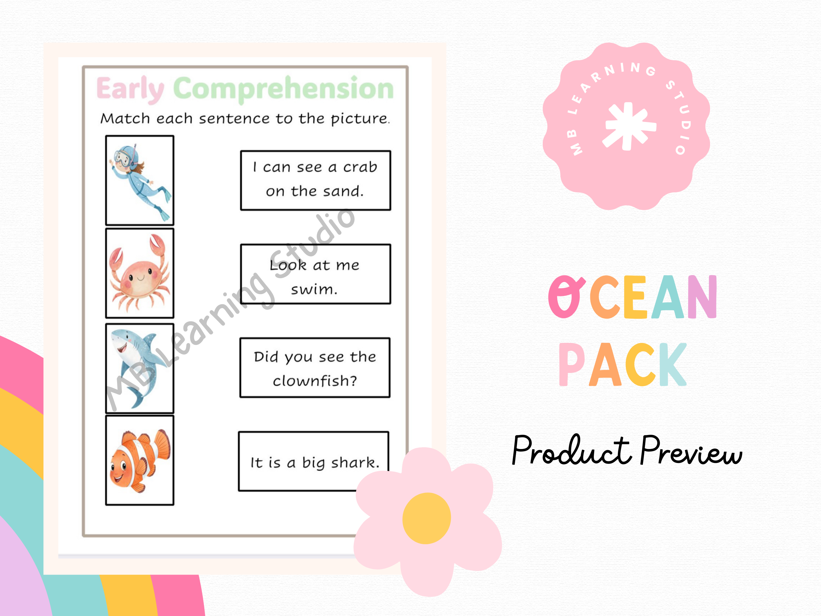 Ocean learning pack - Maths, phonics and more bundle | Teaching Resources