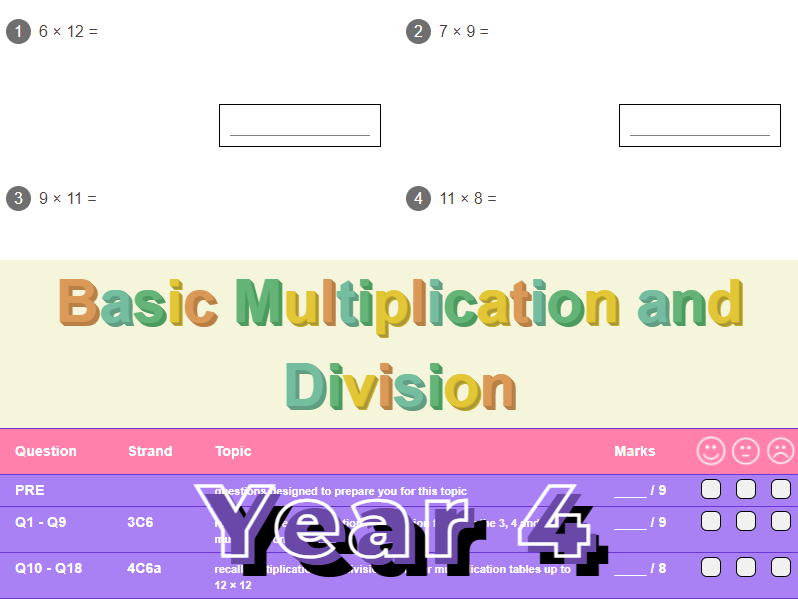 Maths Multiplication And Division Worksheet Teaching Resources Free 