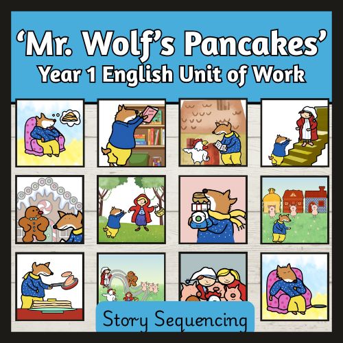 'Mr. Wolf's Pancakes' Year 1 English Planning and Resources | Teaching ...