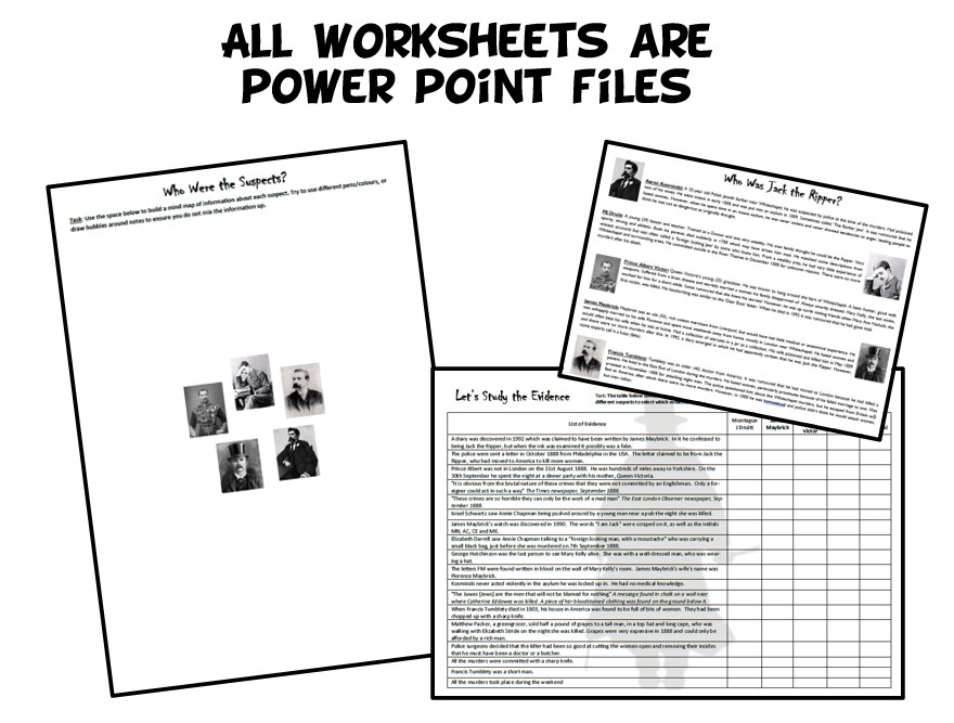 Jack the Ripper KS3 History Mystery BUNDLE! | Teaching Resources