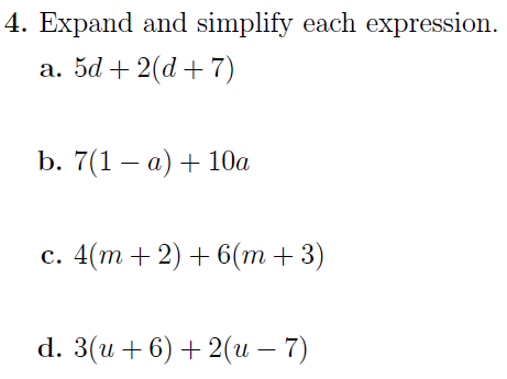 Algebra tests (with solutions) | Teaching Resources