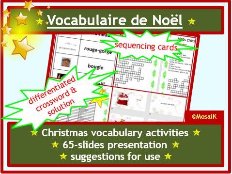 Christmas Colourful French Mega-BUNDLE | Teaching Resources