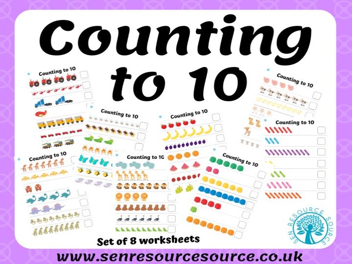 Counting to 10 Bundle | Teaching Resources