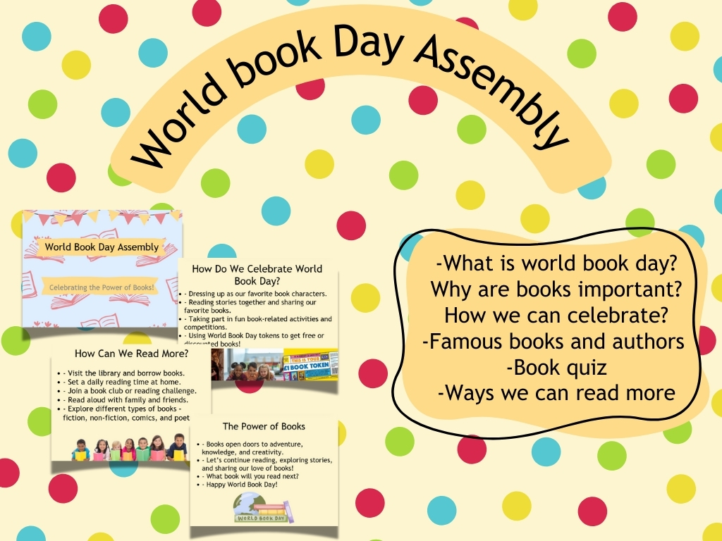 World Book Day whole school assembly | Teaching Resources