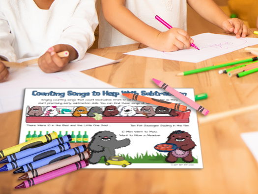 Counting Songs Subtraction Early Numeracy Teaching Resources Counting Songs Subtraction Early Numeracy Teaching Resources