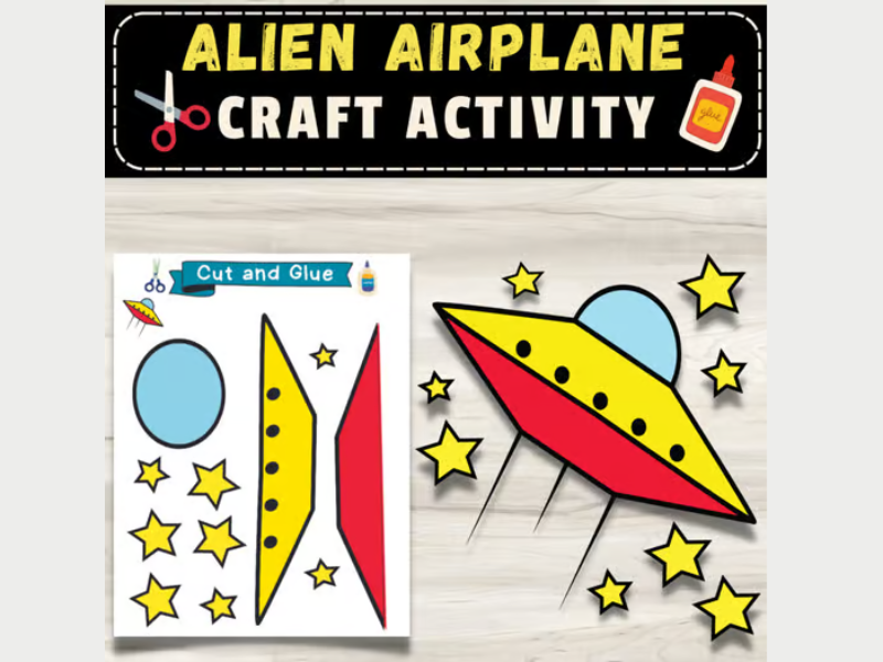 Aviation Craft Bundle : Back To School DIY Aviation Project for ...