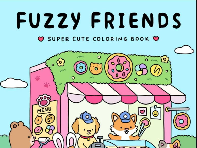 Fuzzy Friends Coloring Book | Teaching Resources