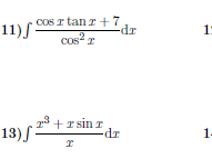 Integrating standard functions worksheet (with solutions) | Teaching ...