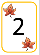 Autumn / Fall Numbers 1-20 Posters Math Flash Cards for EYFS / Nursery ...