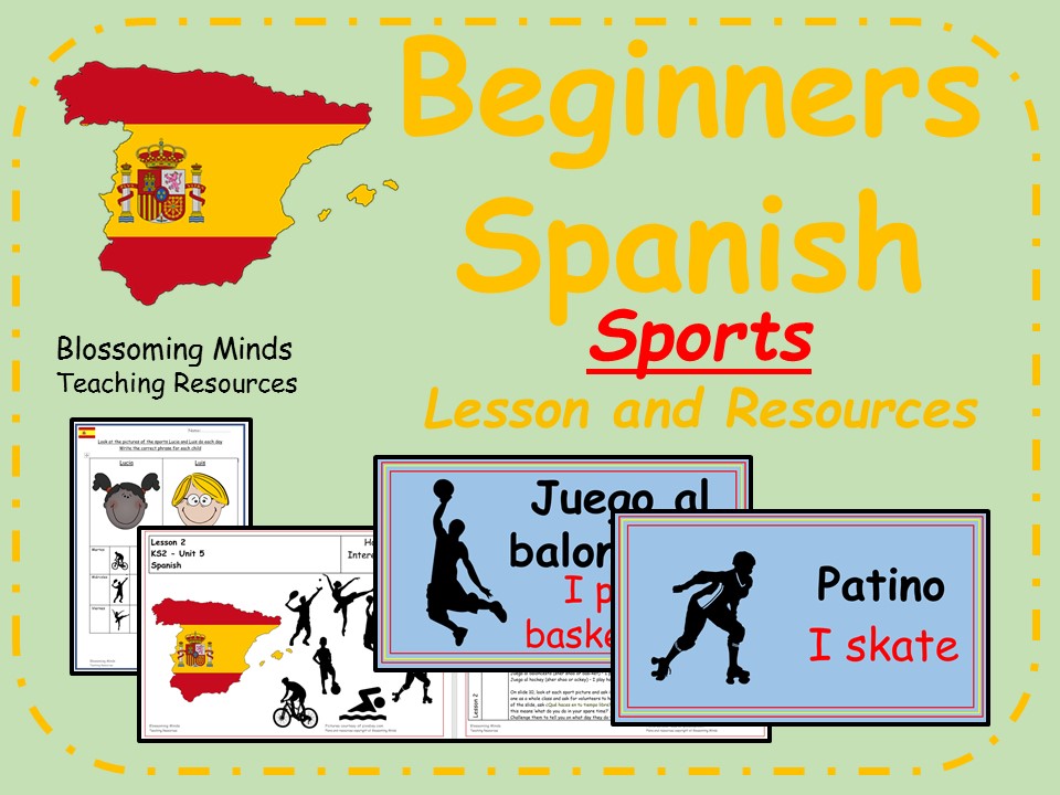 Spanish Lesson Bundle - Hobbies and Interests - Mi Tiempo Libre ...