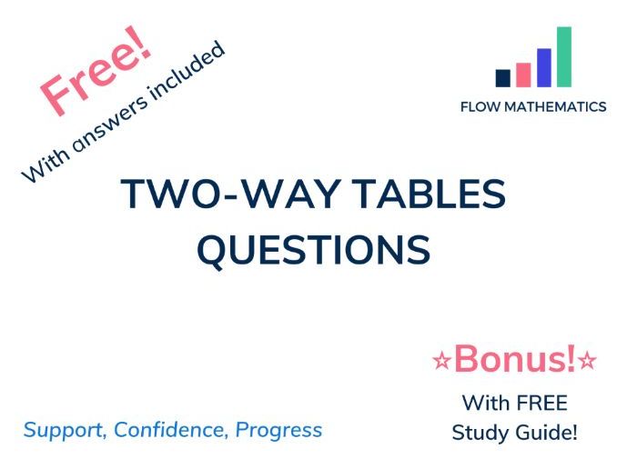 Two-way tables | Teaching Resources